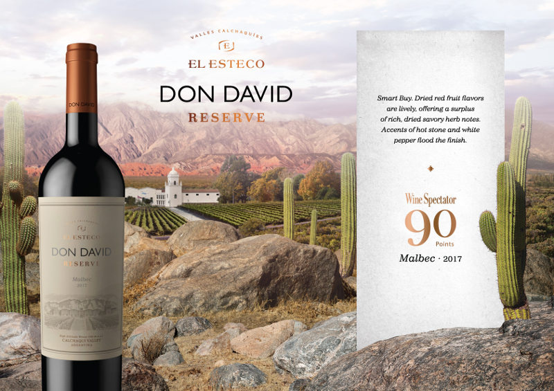 Malbec, Don David, El Esteco, Michel Torino